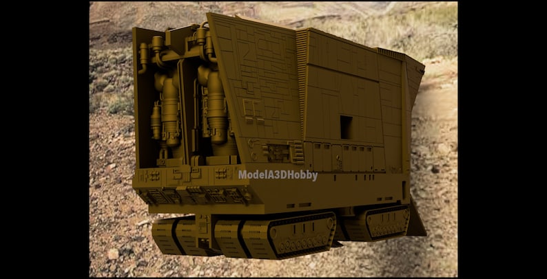 Jawa Sandcrawler 3d STL - Etsy