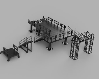 Hanger Bay Diorama - Etsy