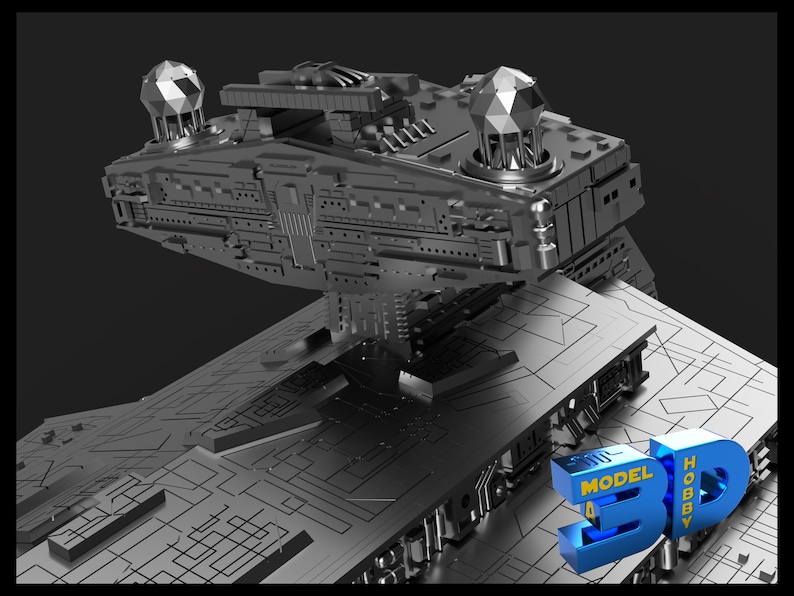 Star Destroyer - Chimaera High Detail 3d STL Files - Etsy