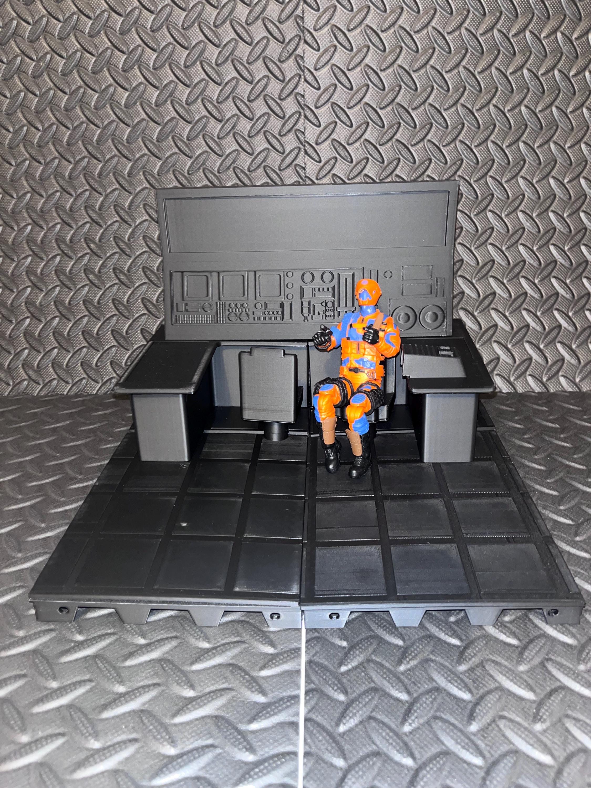 Gi Joe Headquarters Model Action Set - Communications Computer Console ...