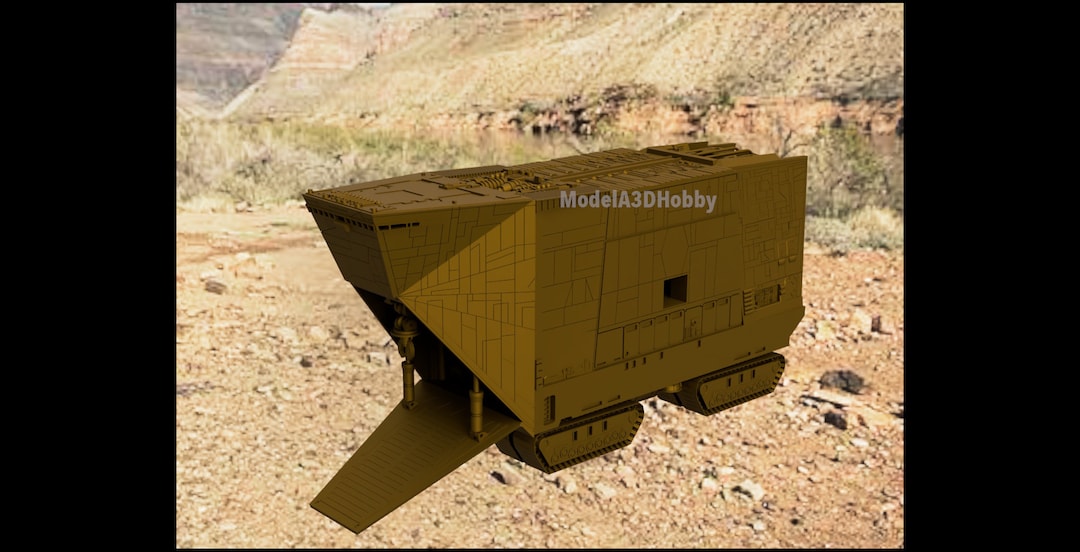 Jawa Sandcrawler 3d STL - Etsy
