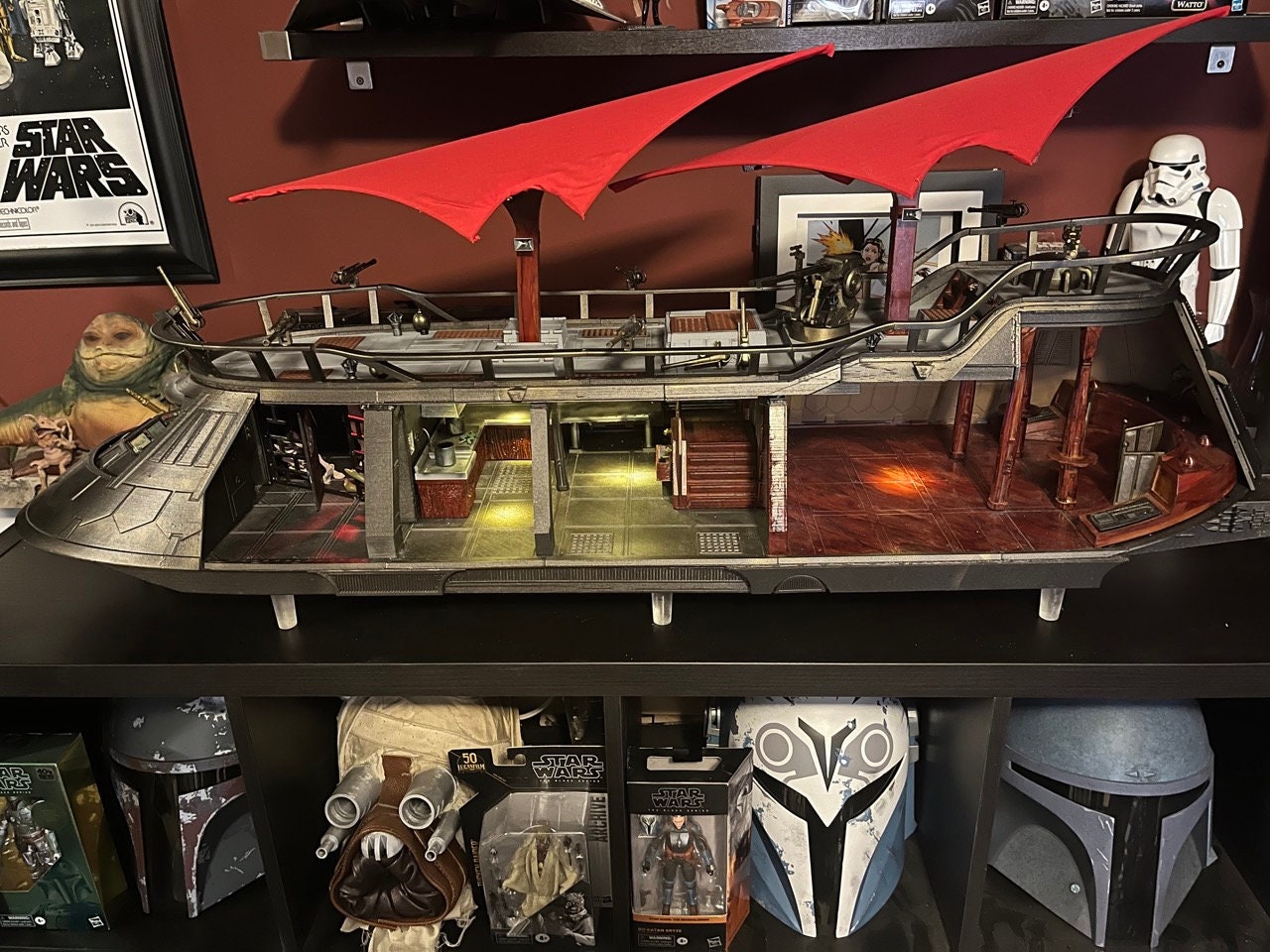 Khetanna Jabba's Sail Barge STL 3d File - Etsy