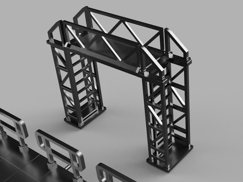 Tie Fighter Maintenance Hanger Bay / Scaffold / Gantry / Walk Ways ...