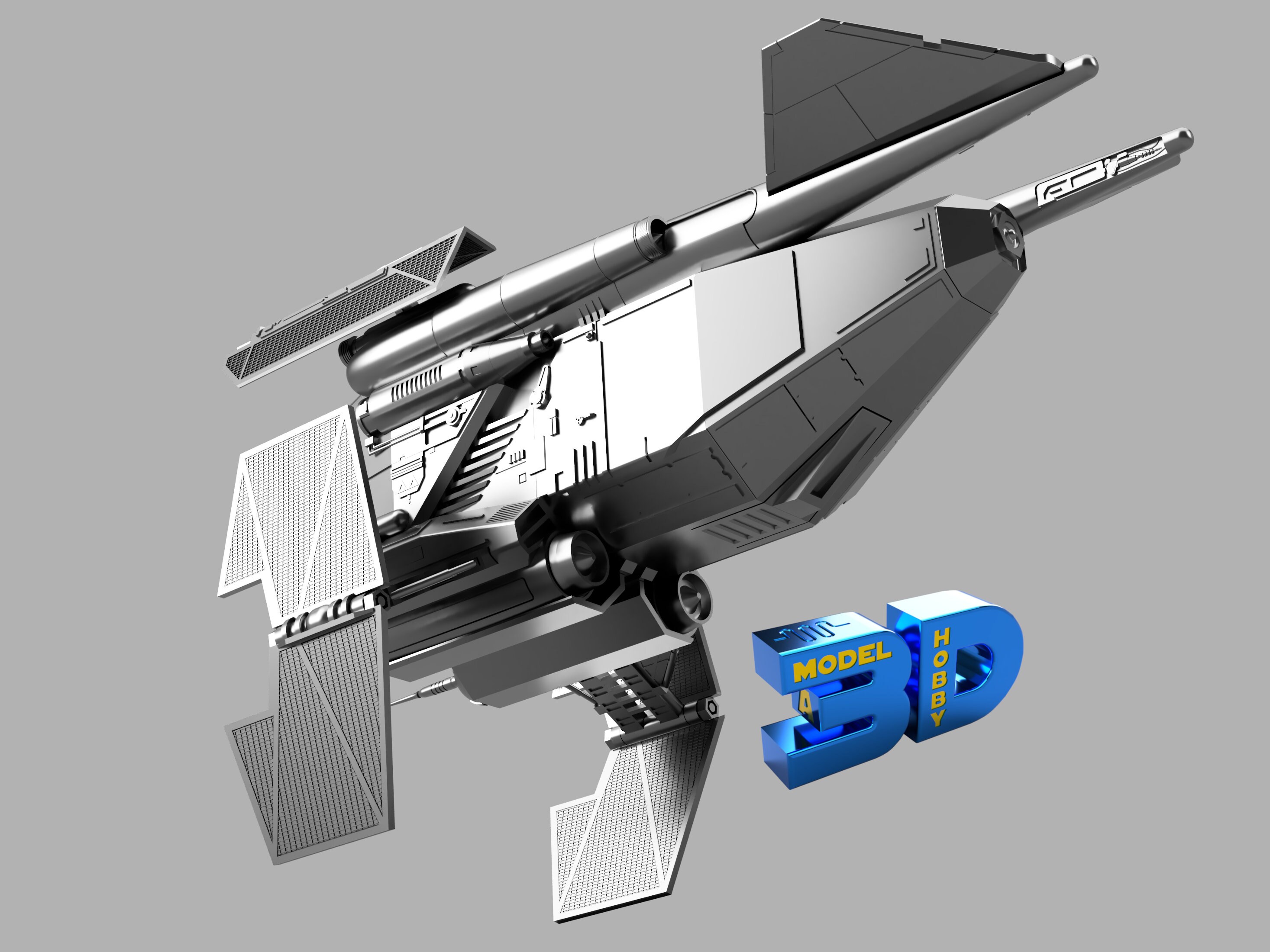 Laat/le Patrol Gunship 3.75 SCALE STL - Etsy