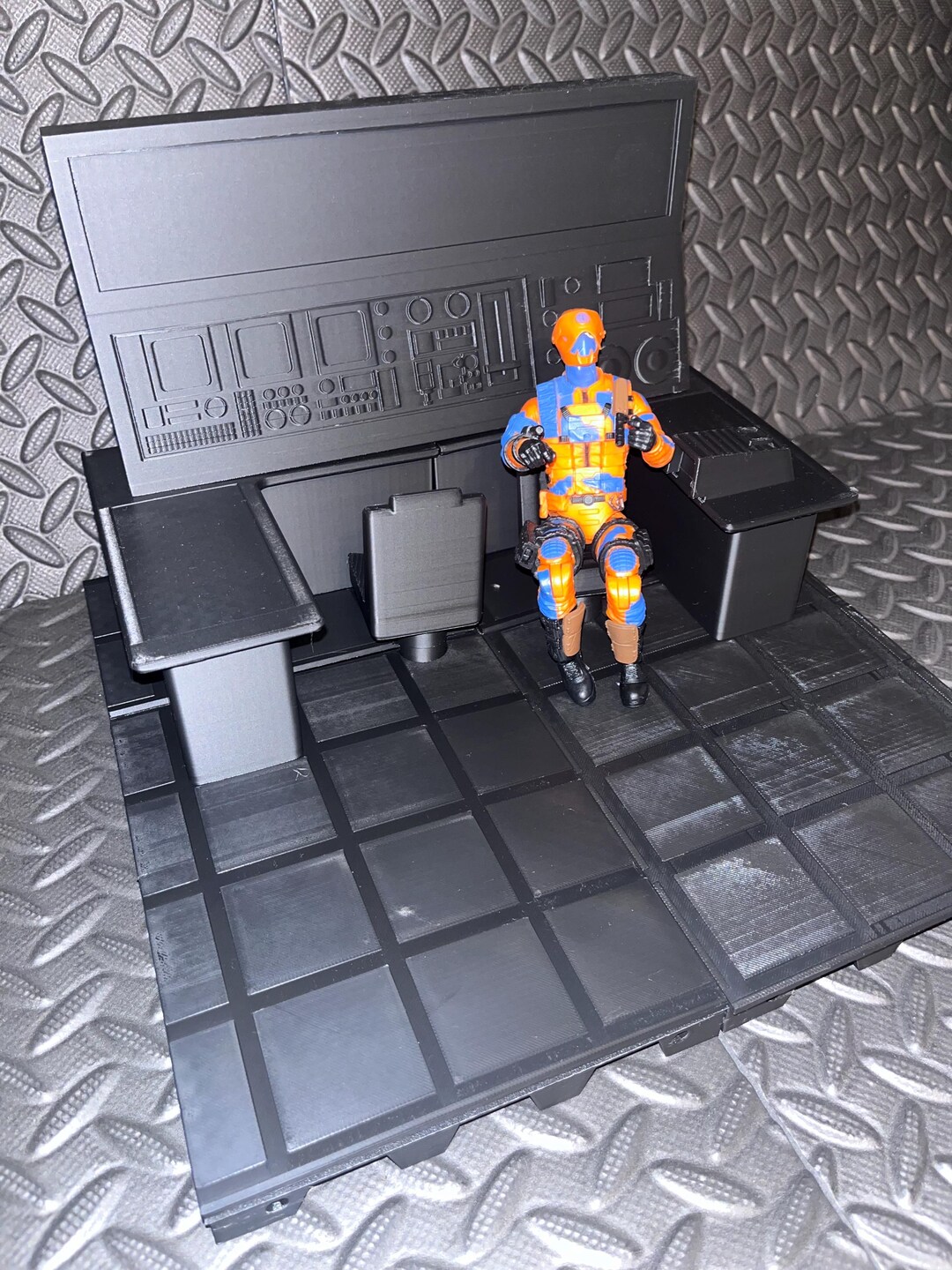 Gi Joe Headquarters Communications Computer Console ONLY 3d Print STL ...