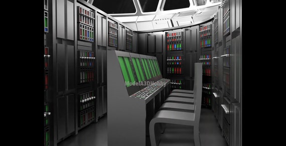 Death Star Interior Bridge