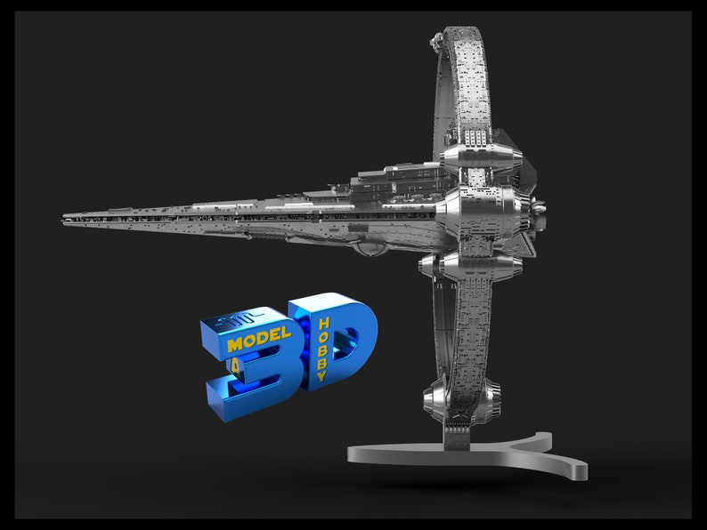 Chimaera Star Destroyer and the Eye of Sion 3d STL File - Etsy