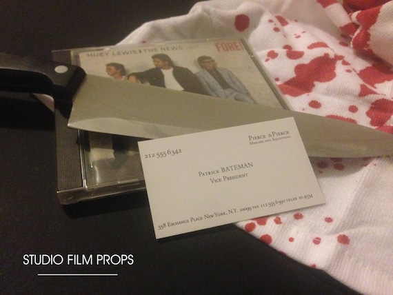 20 X American Psycho Patrick Bateman Business Cards | Etsy