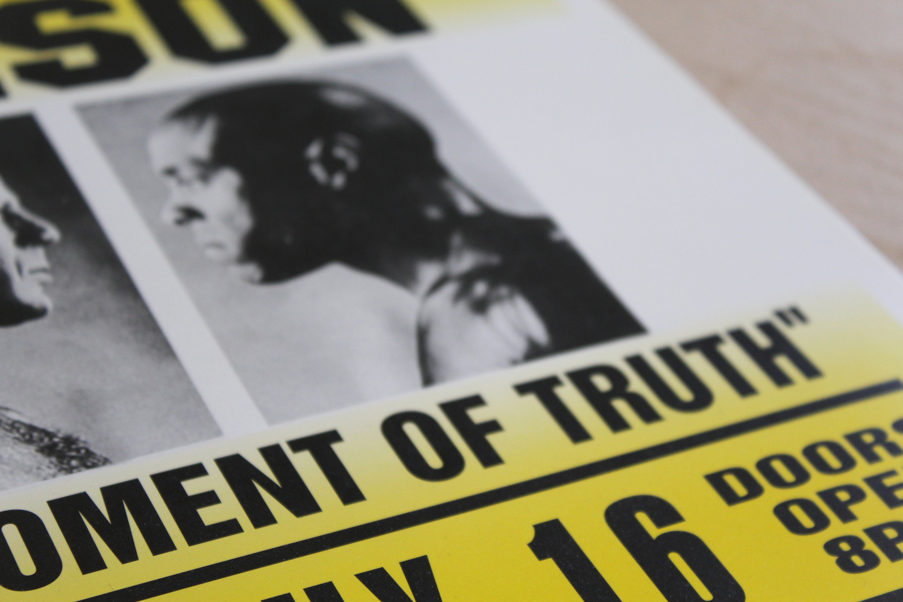 Pulp Fiction Boxing Poster Coolidge V Wilson Replica Prop - Etsy