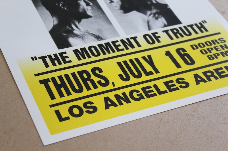 Pulp Fiction Boxing Poster Coolidge V Wilson Replica Prop - Etsy