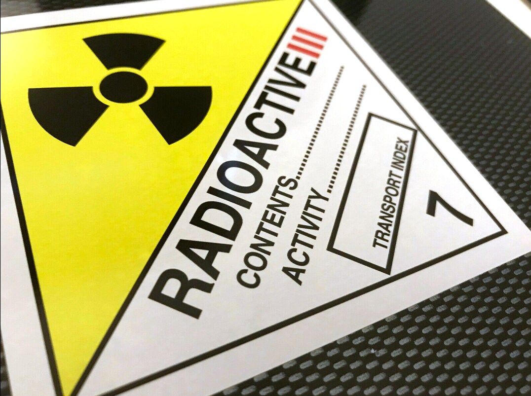 Back to the Future Radioactive III Plutonium Case Prop Stickers X 6 - Etsy