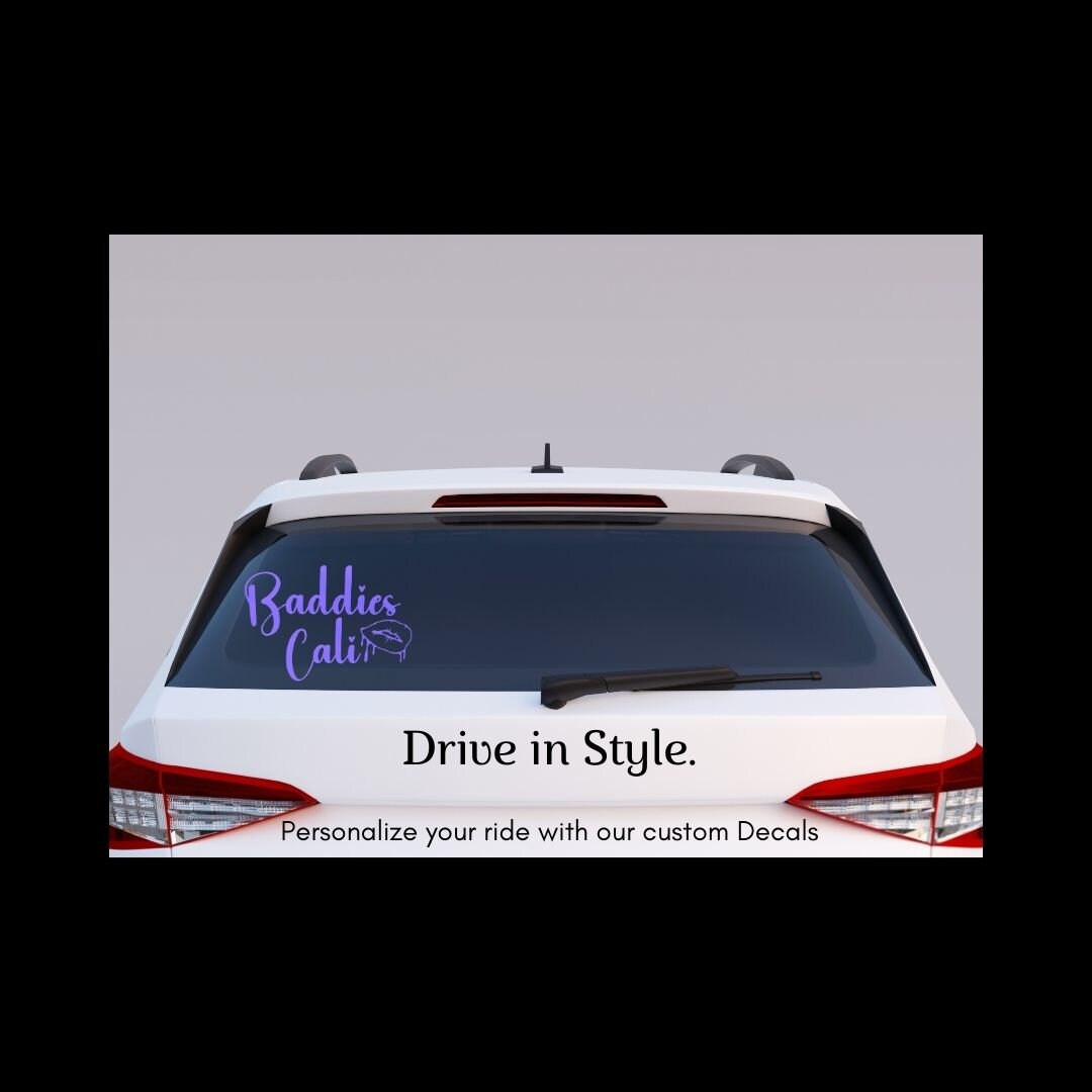 Baddies Car Decals Car Decals Car Stickers - Etsy