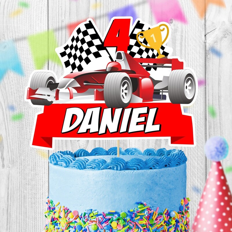 F1 Cake Topper - Etsy Canada
