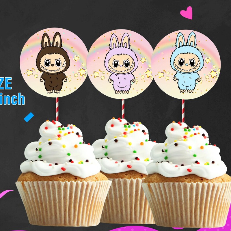 Printable Labubu Stickers - Etsy