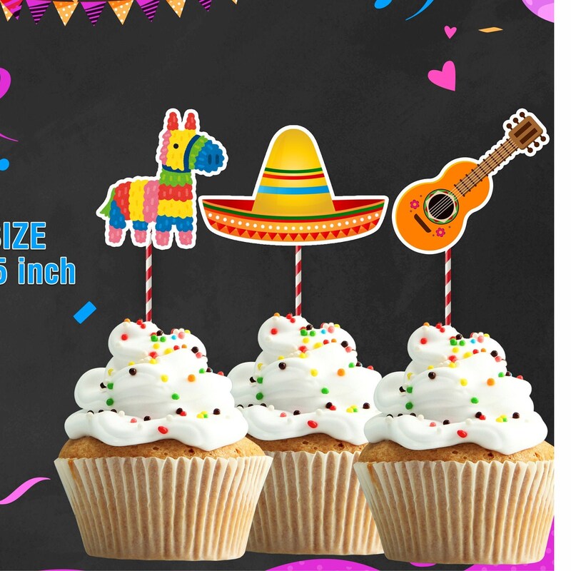 Mexican cake topper - Etsy México