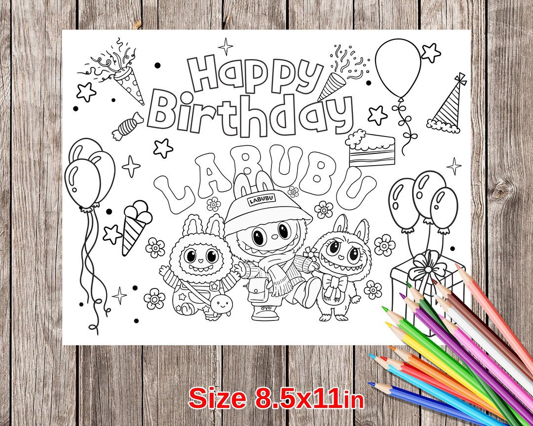 INSTANT DOWNLOAD - DIGITAL Coloring Pages, Kids Coloring Pages ...