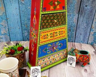 Hand Painted Chest | Etsy