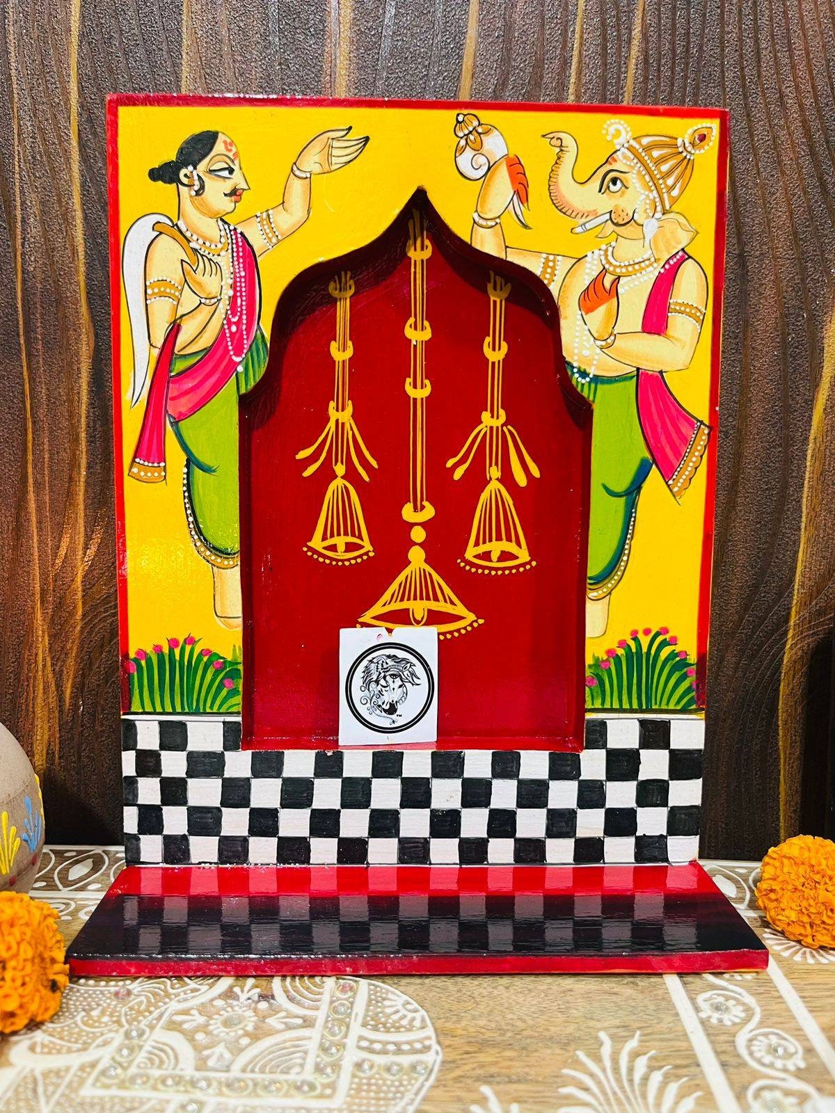 Indian Jharokha Frame Wooden Window Box With Stand Boho - Etsy