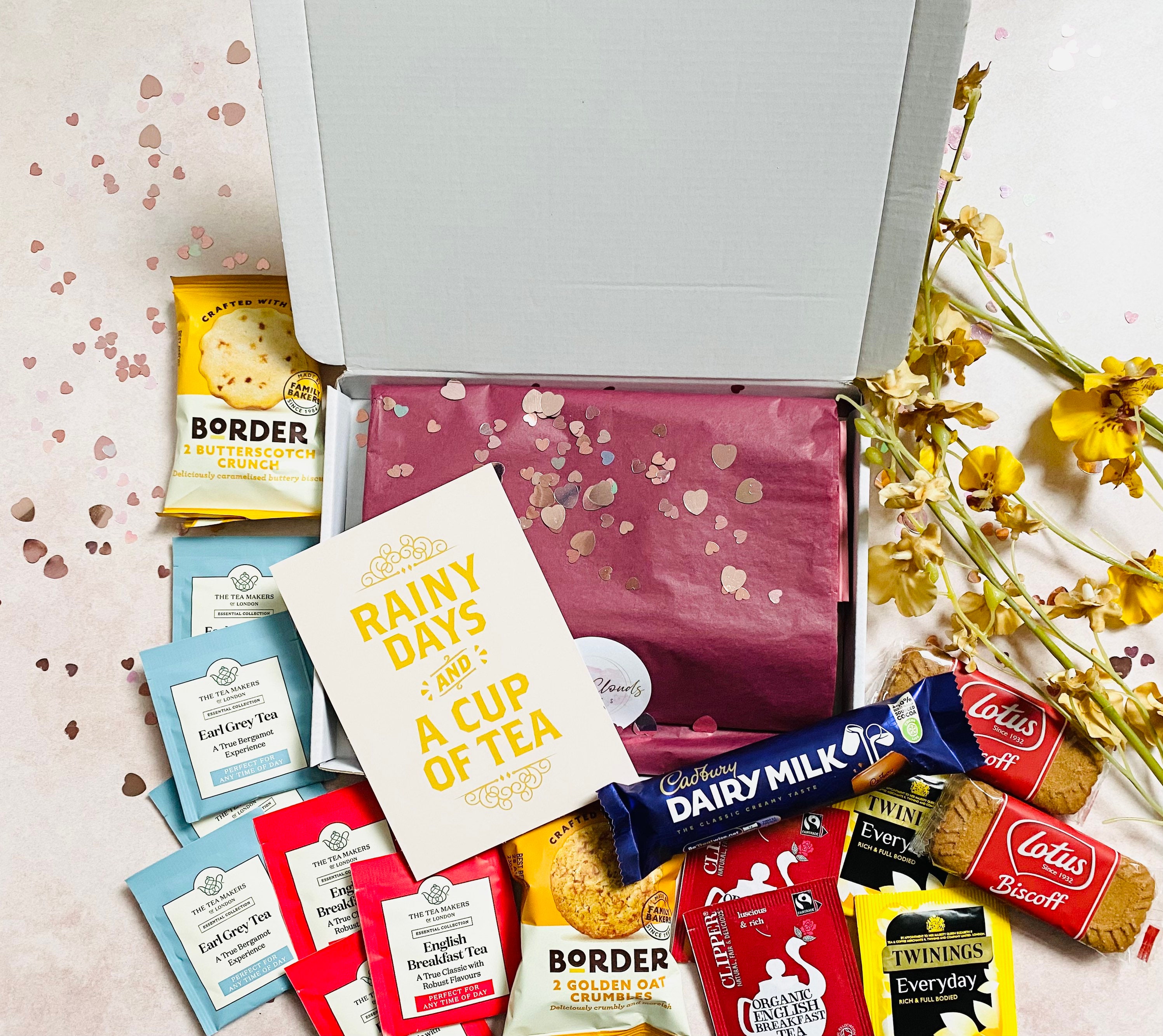 TEA BISCUITS & CHOCOLATE Gift Box Tea Time Care Package - Etsy Canada