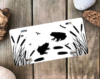Frog License Plate | Etsy