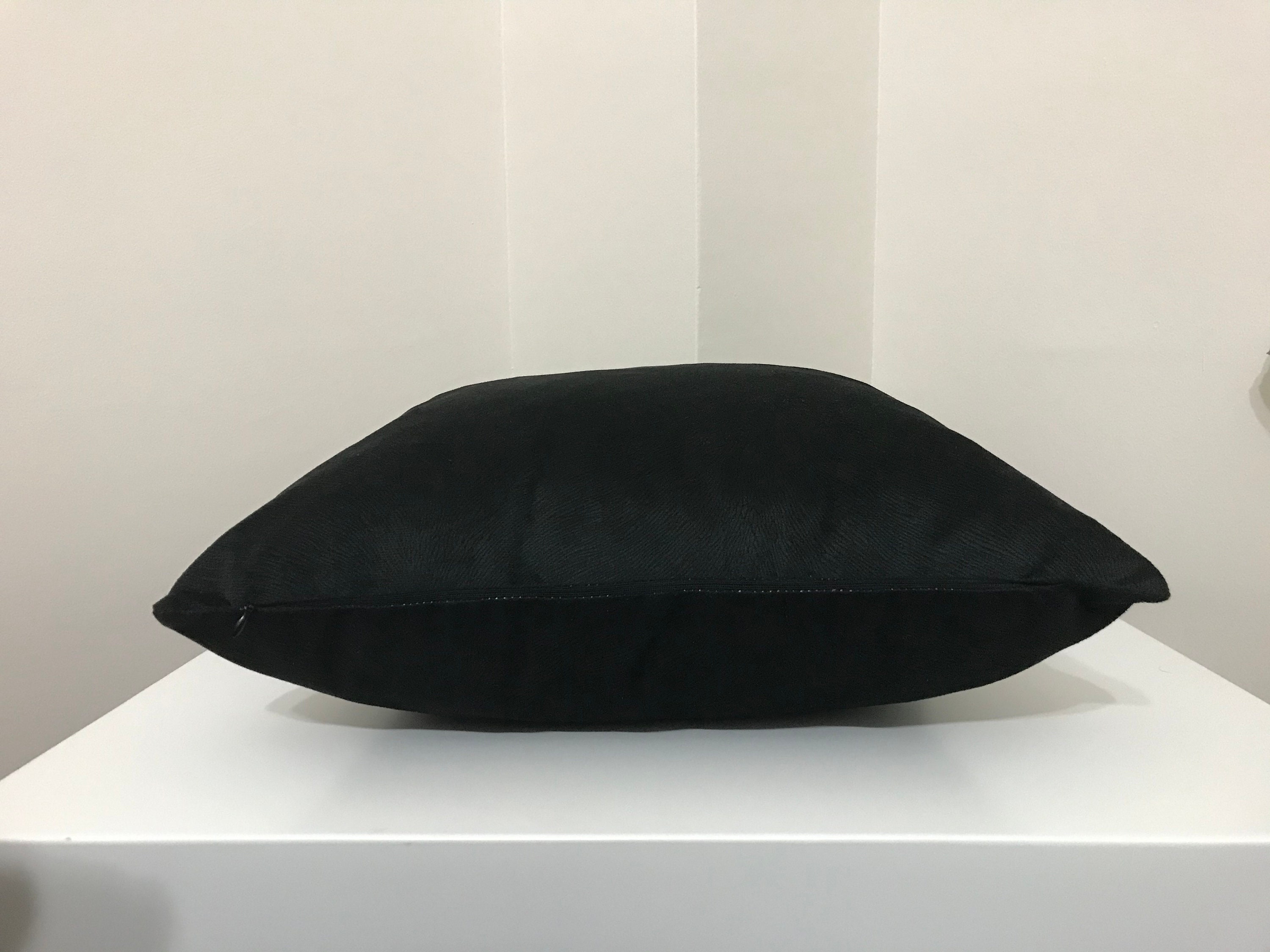 Black pillow, black design pillows, throw pillows, pillow covers, waist ...