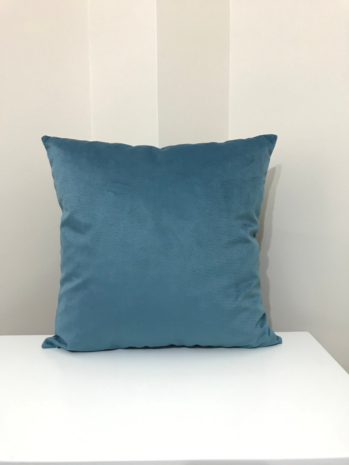 Blue soft pillow blue pillows throw pillows pillow covers - Etsy 日本