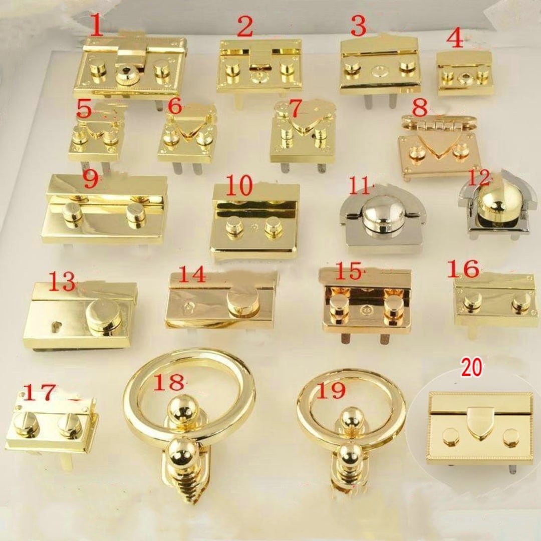 High Quality Purse Lock Fashion Bag Lock Handbag Accessories Twist Turn ...