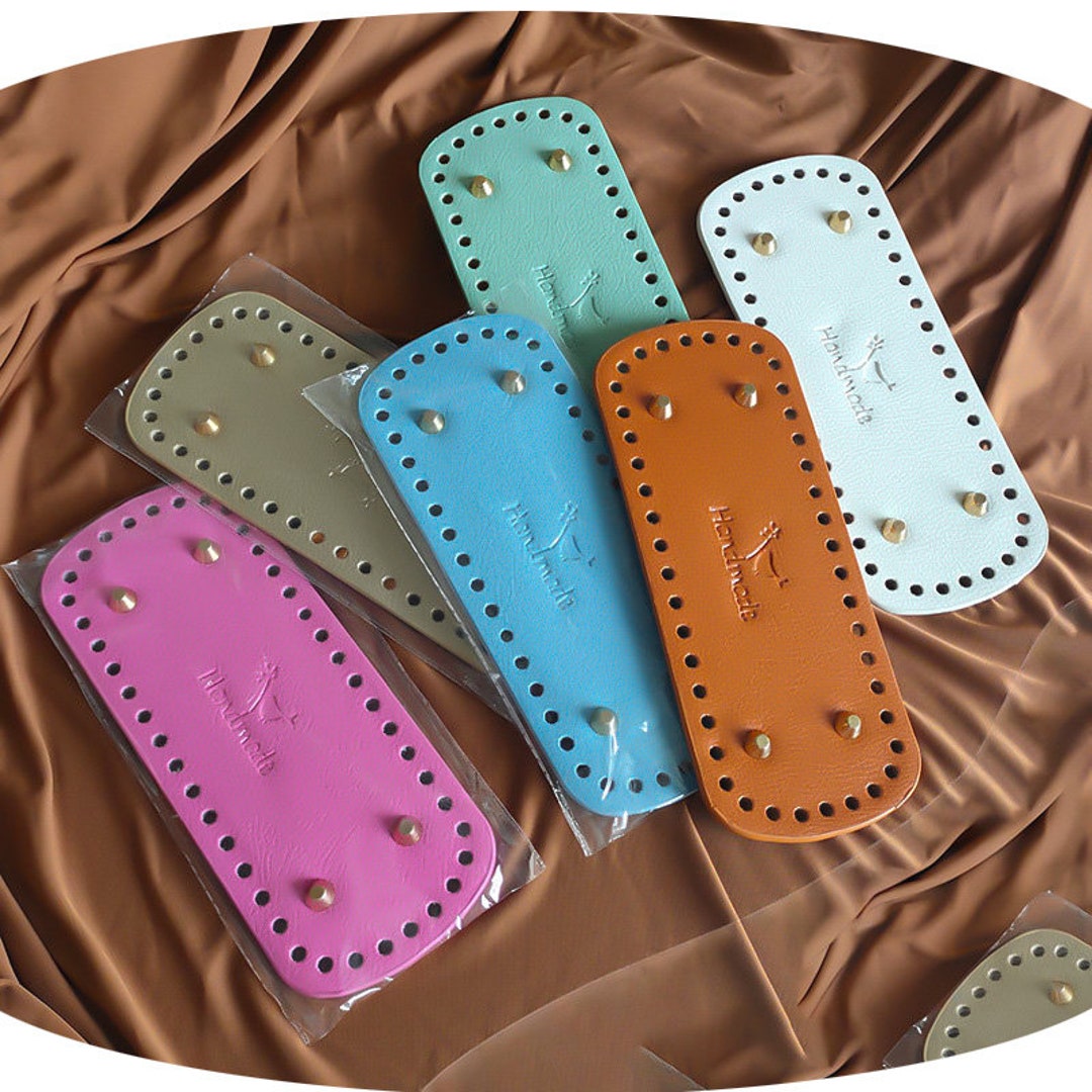 Purse PU Bottom Purse Accessories Woven DIY Accessories Purse Base ...