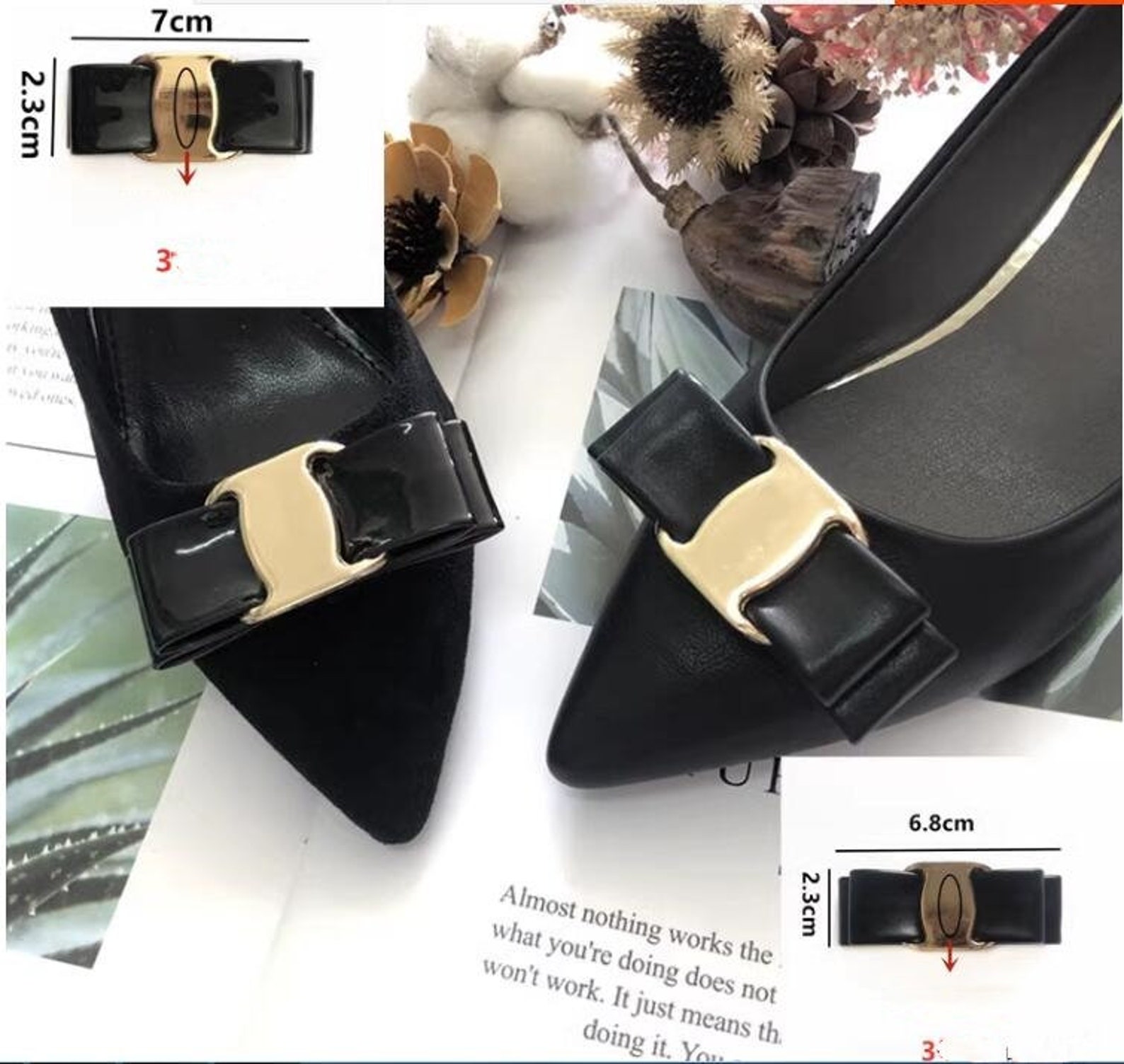 Shoe Buckle Decorative Metal Shoe Buckle Shoe Upper - Etsy