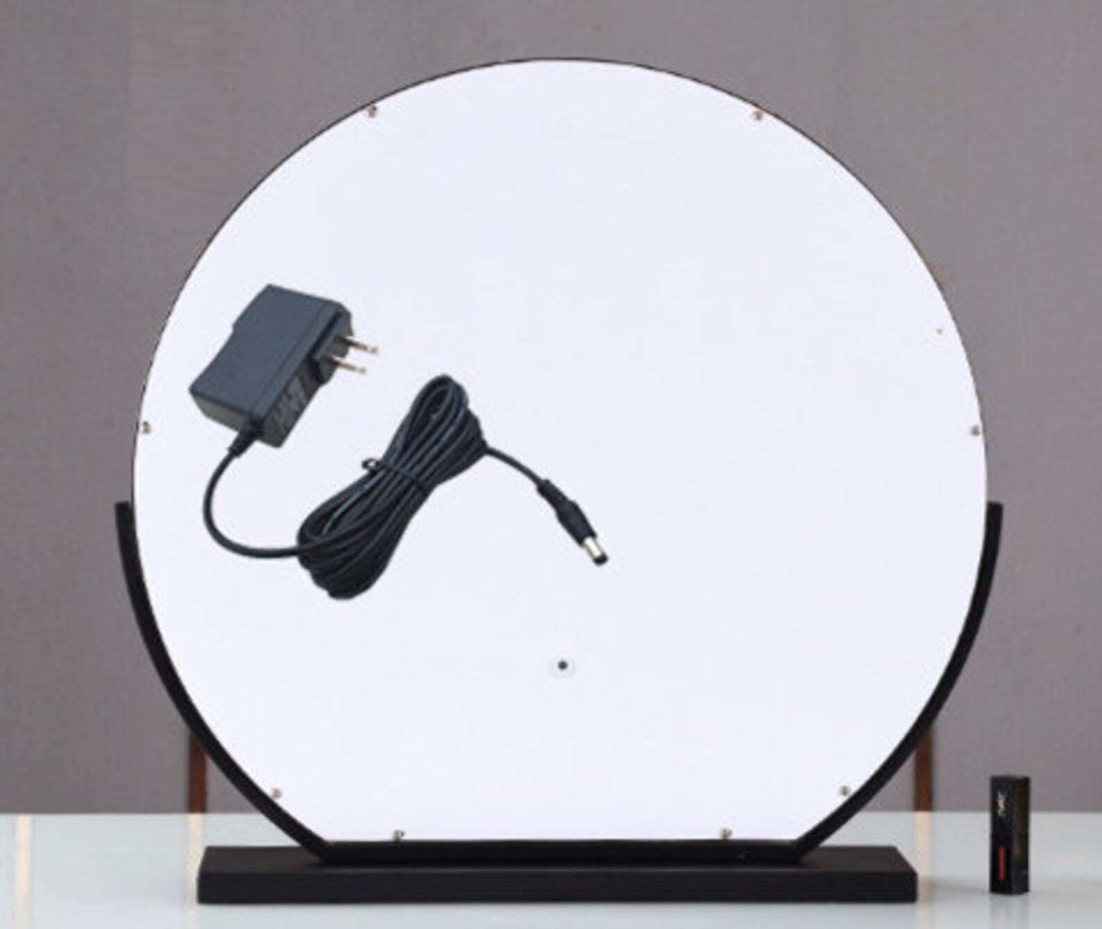 60cm Wide Gold LED Vanity Mirror Black Makeup LED Mirror White Make up ...