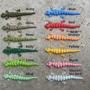 Kitty Lizard Articulated Cat Toy - Etsy