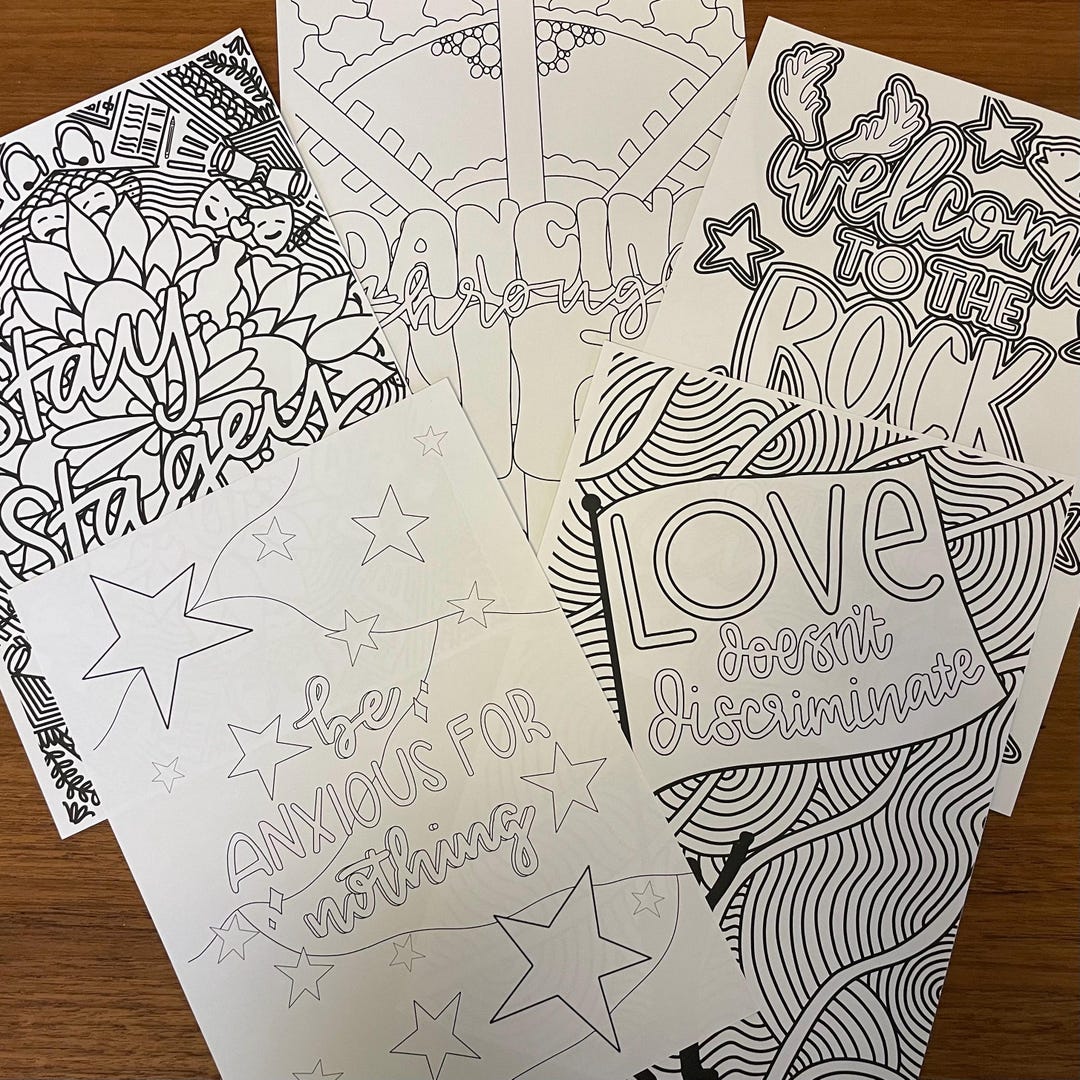 Musical Theatre Inspired Colouring Page WICKED - Digital Download ...