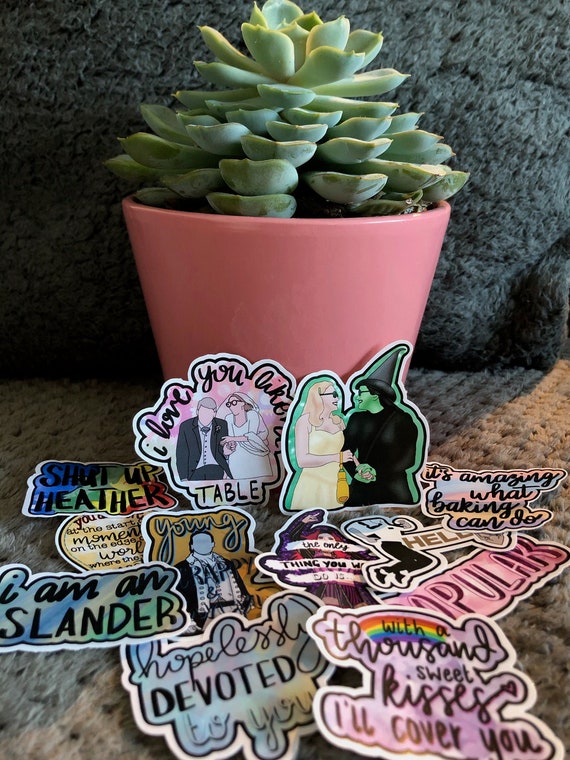 Musical Theatre Stickers Collection 4 Set of 3 - Etsy