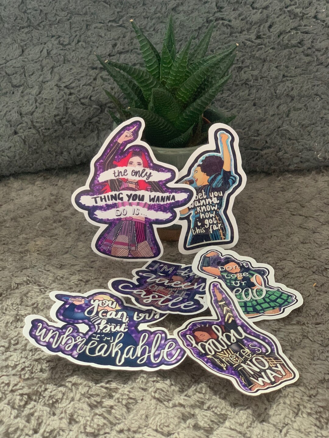 Six the Musical 6 Queens Sticker Set - Etsy