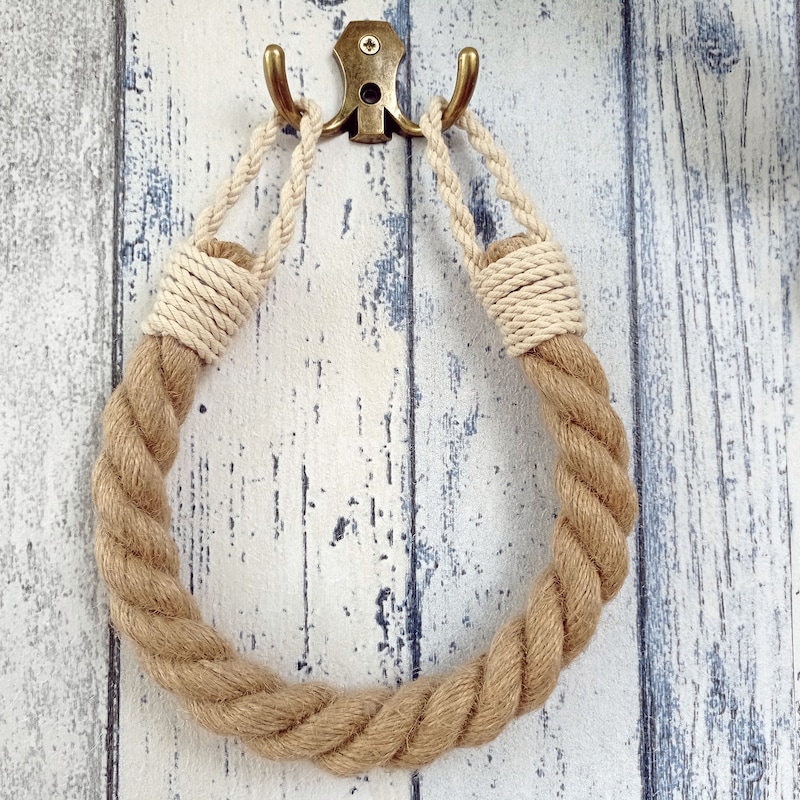 Rope Toilet Paper Roll - Etsy
