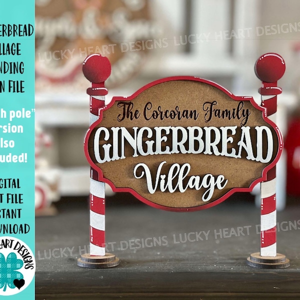 Gingerbread Village - Etsy