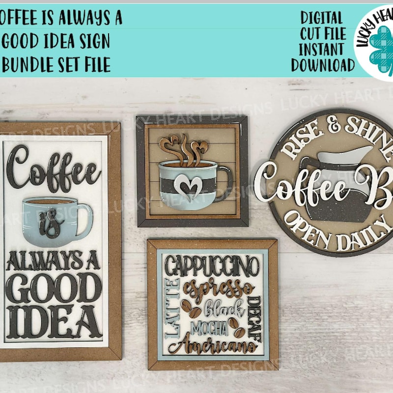 Coffee Sign Svg - Etsy