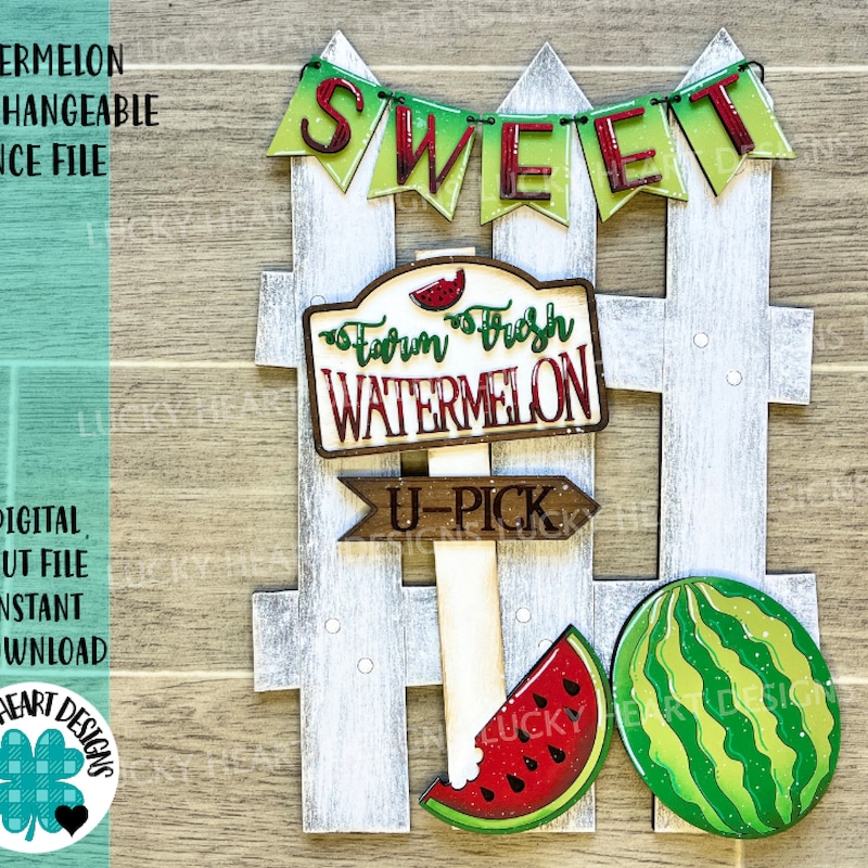 Watermelon Sign - Etsy
