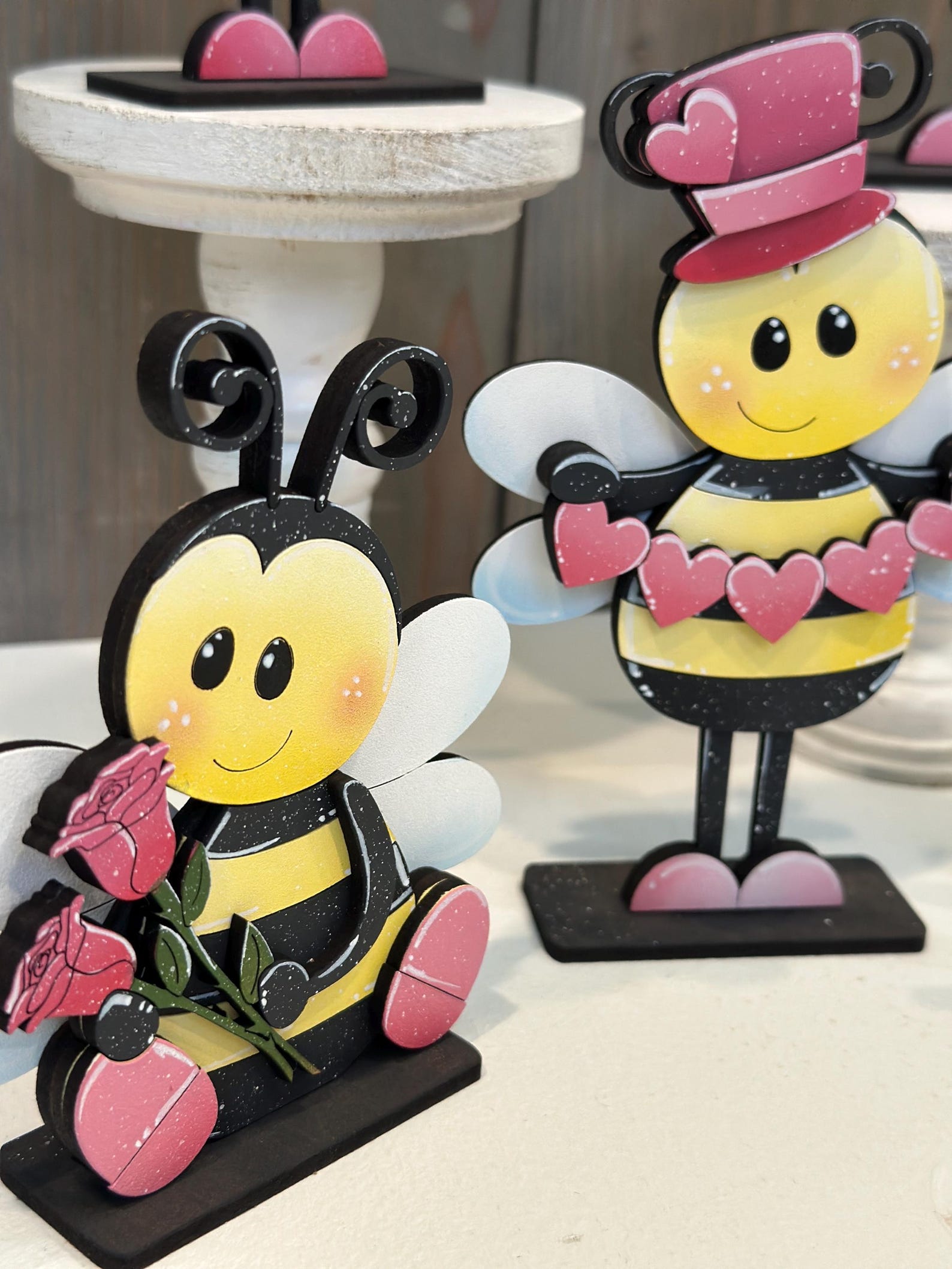 Bee Valentine Standing File SVG, Balloon, Cupid Candy Chocolate Love ...