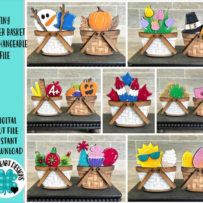 Mini Paper Flower Files - Etsy