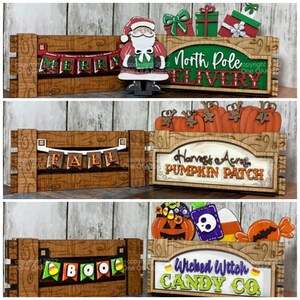 Interchangeable Farmhouse Crate File SVG, Glowforge ...