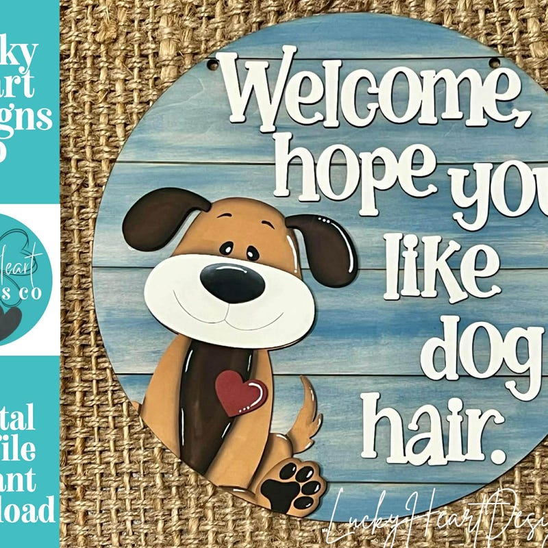 Dog Door Sign Love - Etsy