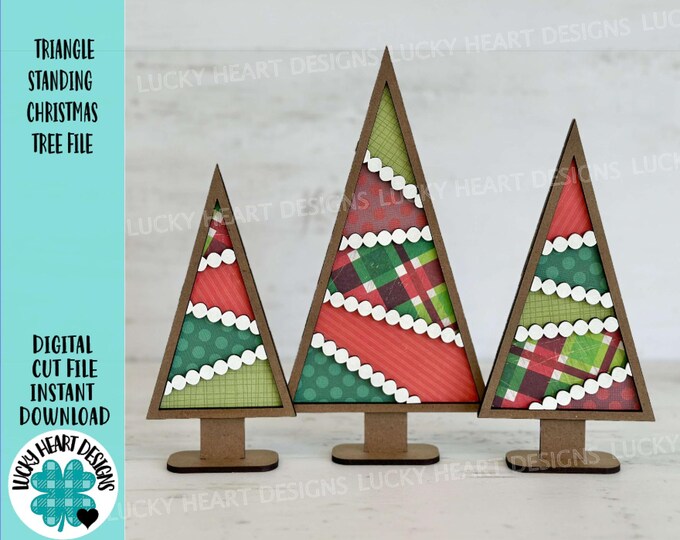 Triangle Trees - Etsy