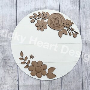 Olivia Chunky Floral File, SVG File - Etsy