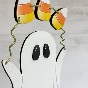 Ghost Pumpkin Candy Corn Standing File SVG, Witch, Jack-o-lantern ...