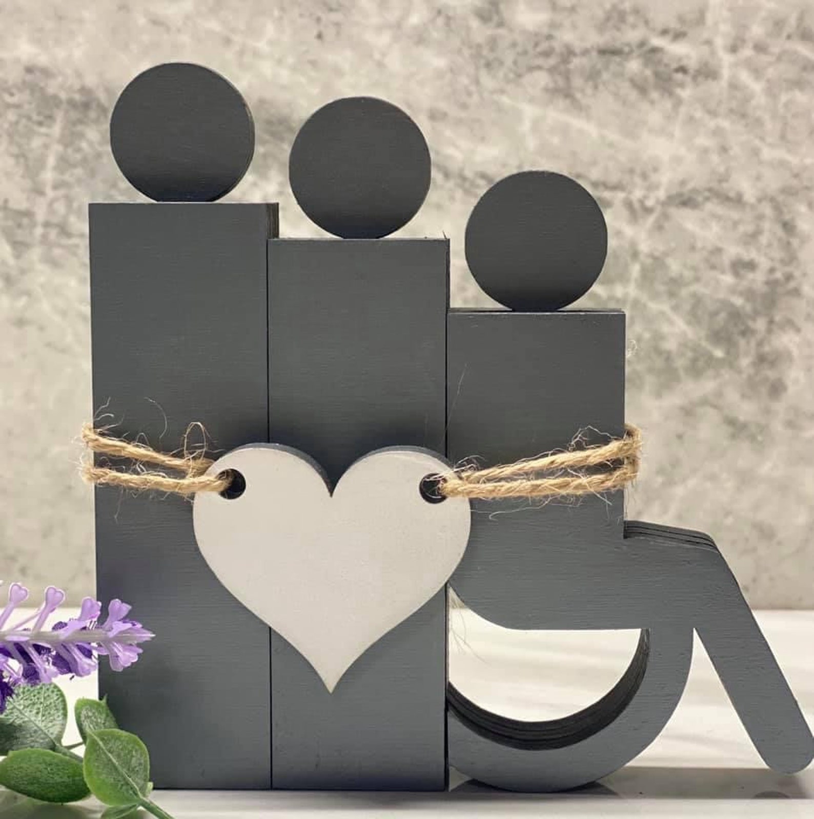 Family Block Figures for Tiered Trays File SVG Glowforge | Etsy