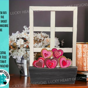 Window Box for the Flower Basket Interchangeable File SVG, Vase, Flower ...