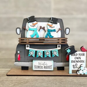 Winter Add on Interchangeable Farmhouse Truck File SVG, Glowforge ...
