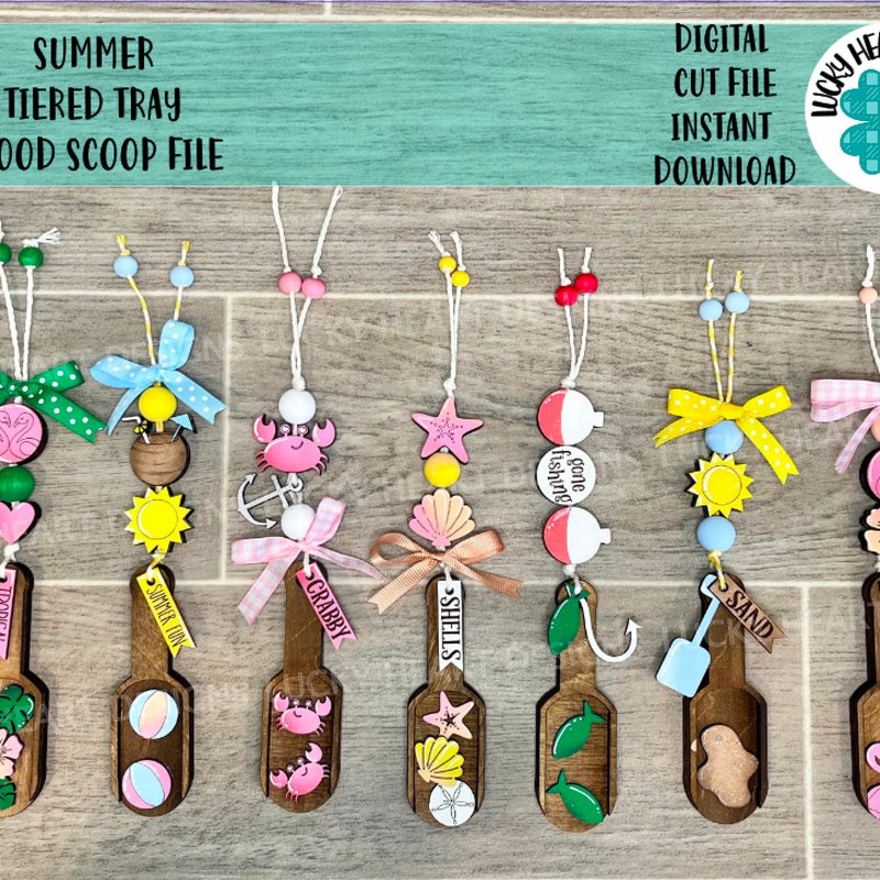 Wooden Scoop and Tray - Etsy UK