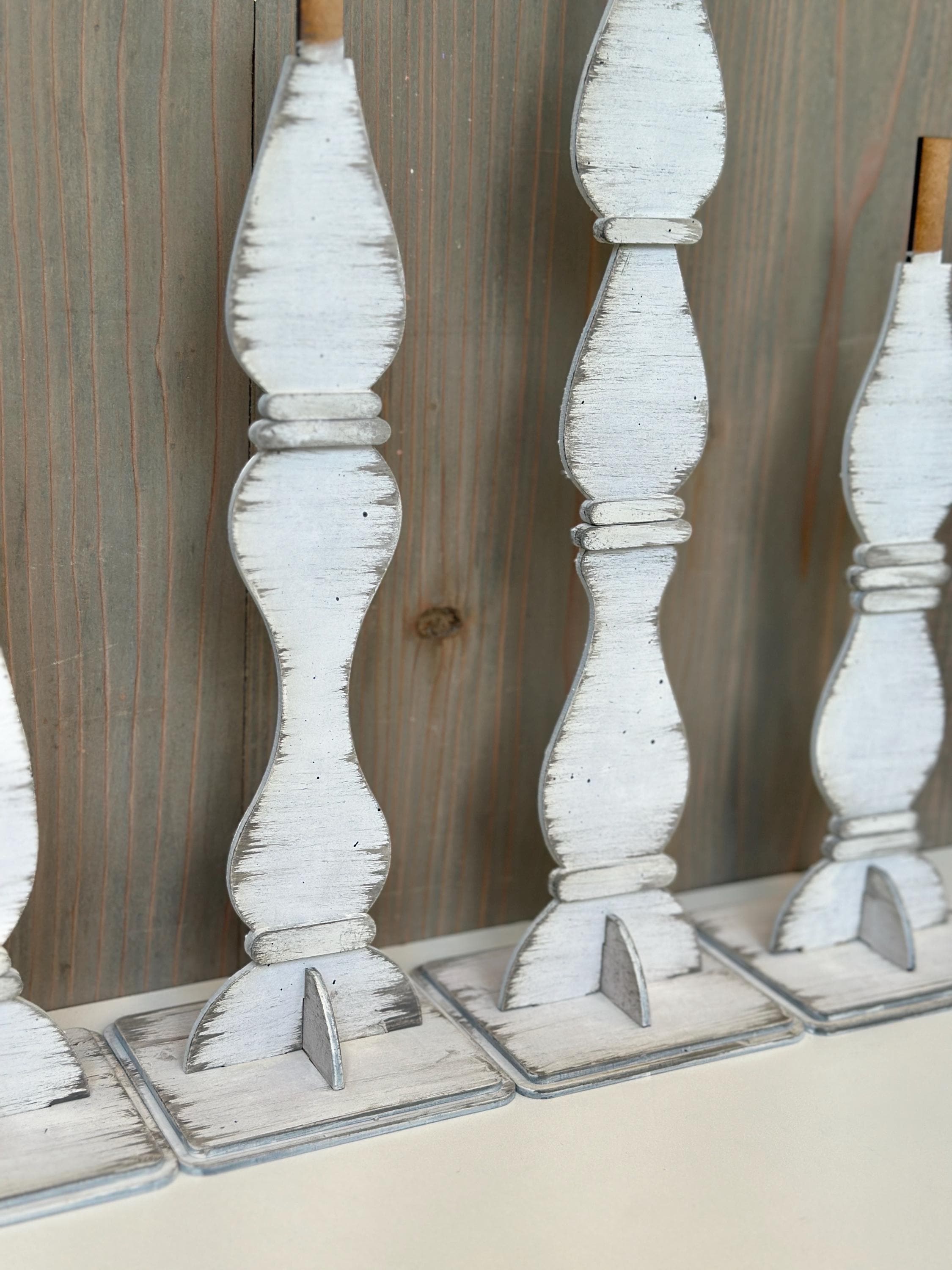 Pedestal Spindle Slide on Interchangeable File SVG, Pedestals Only ...